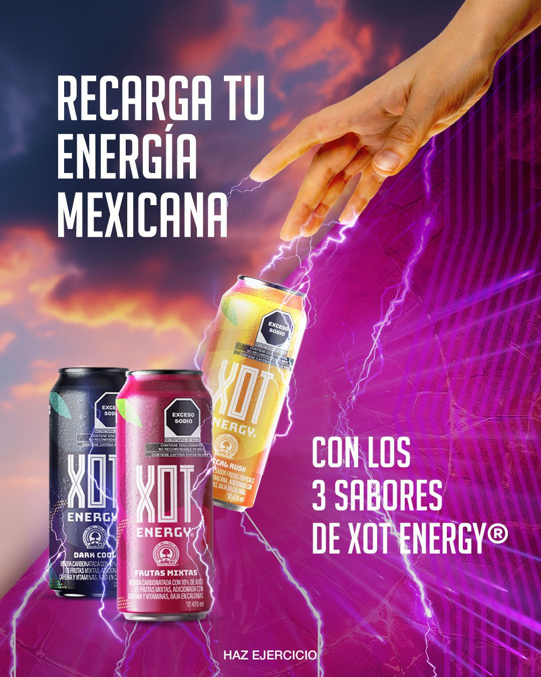XOT energy - Bebida energizante - Catálogo completo | Jumex